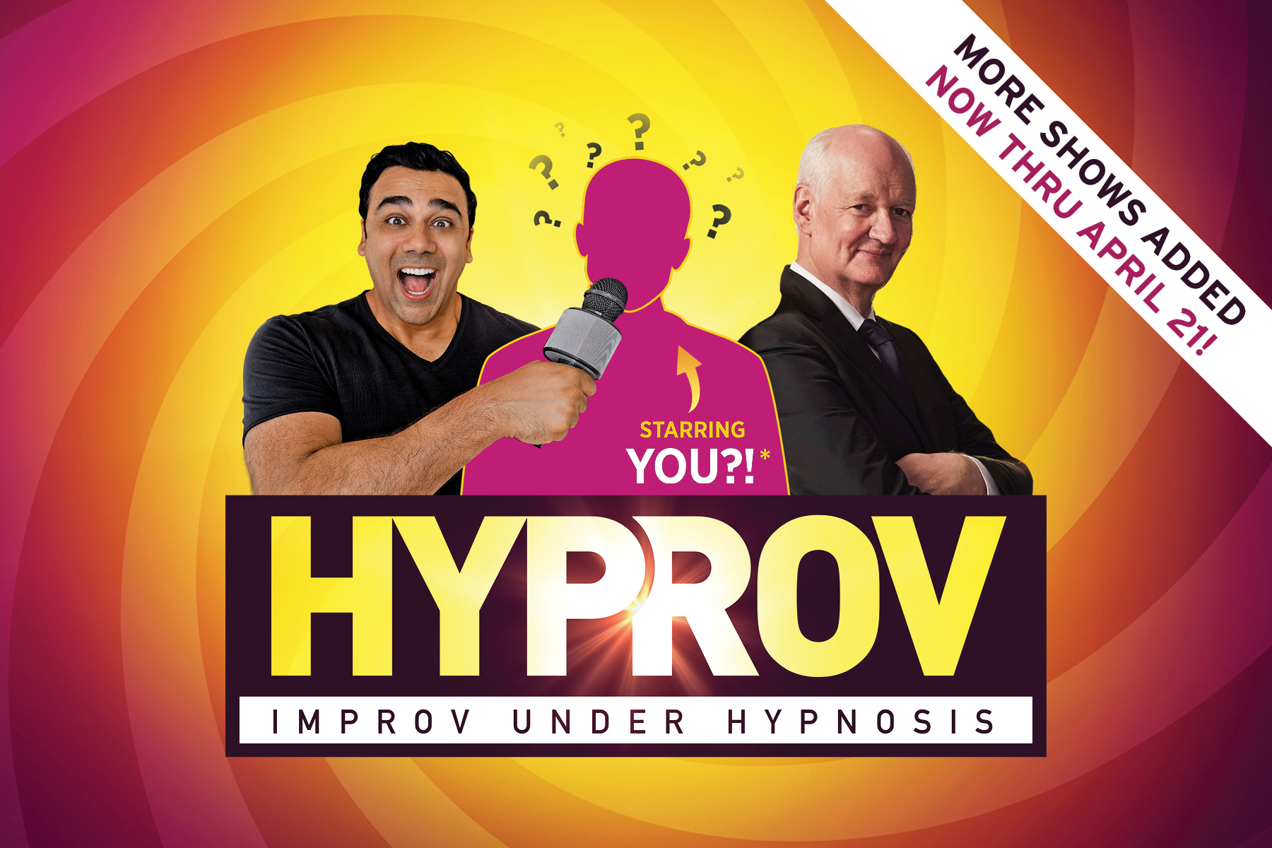 Mirvish.com: Hyprov: Improv Under Hypnosis