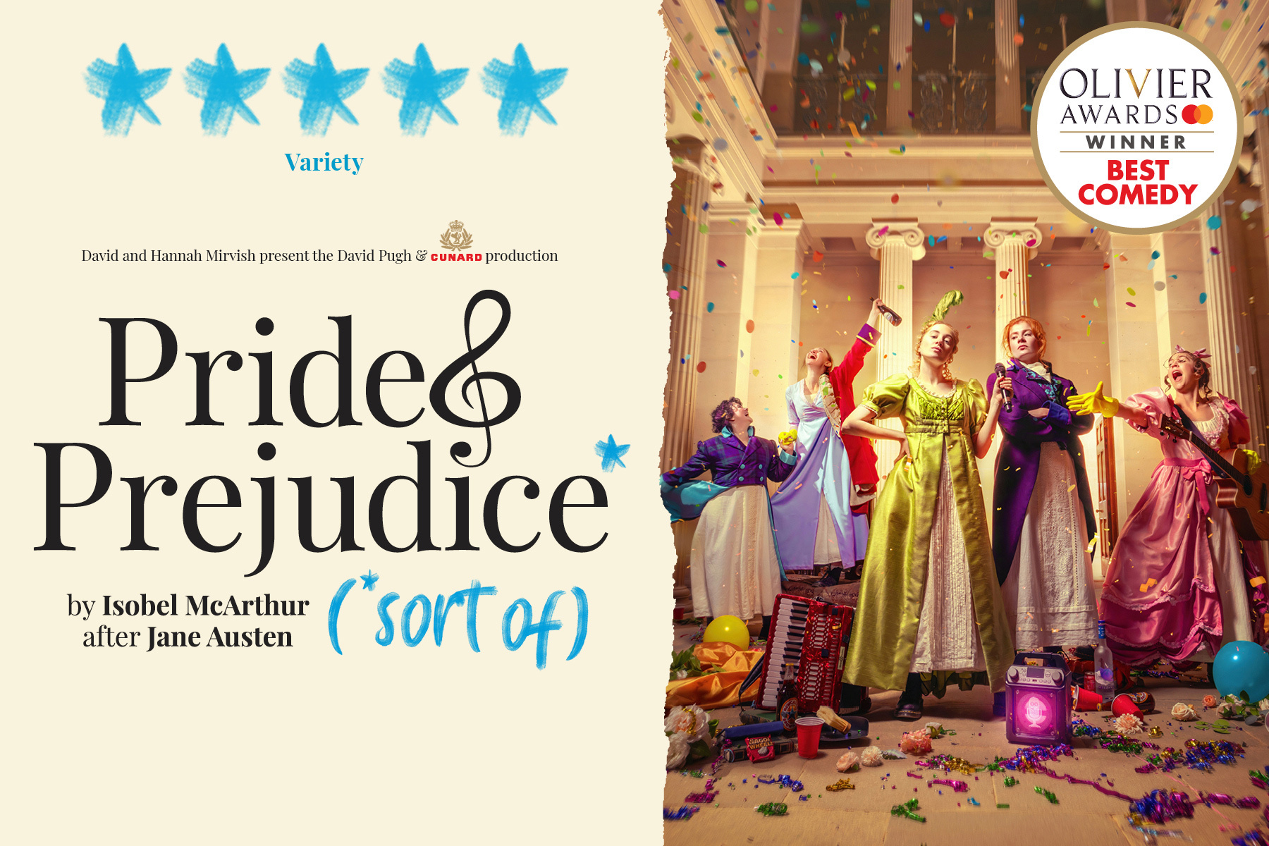 Mirvish.com: Pride and Prejudice* (*Sort Of)
