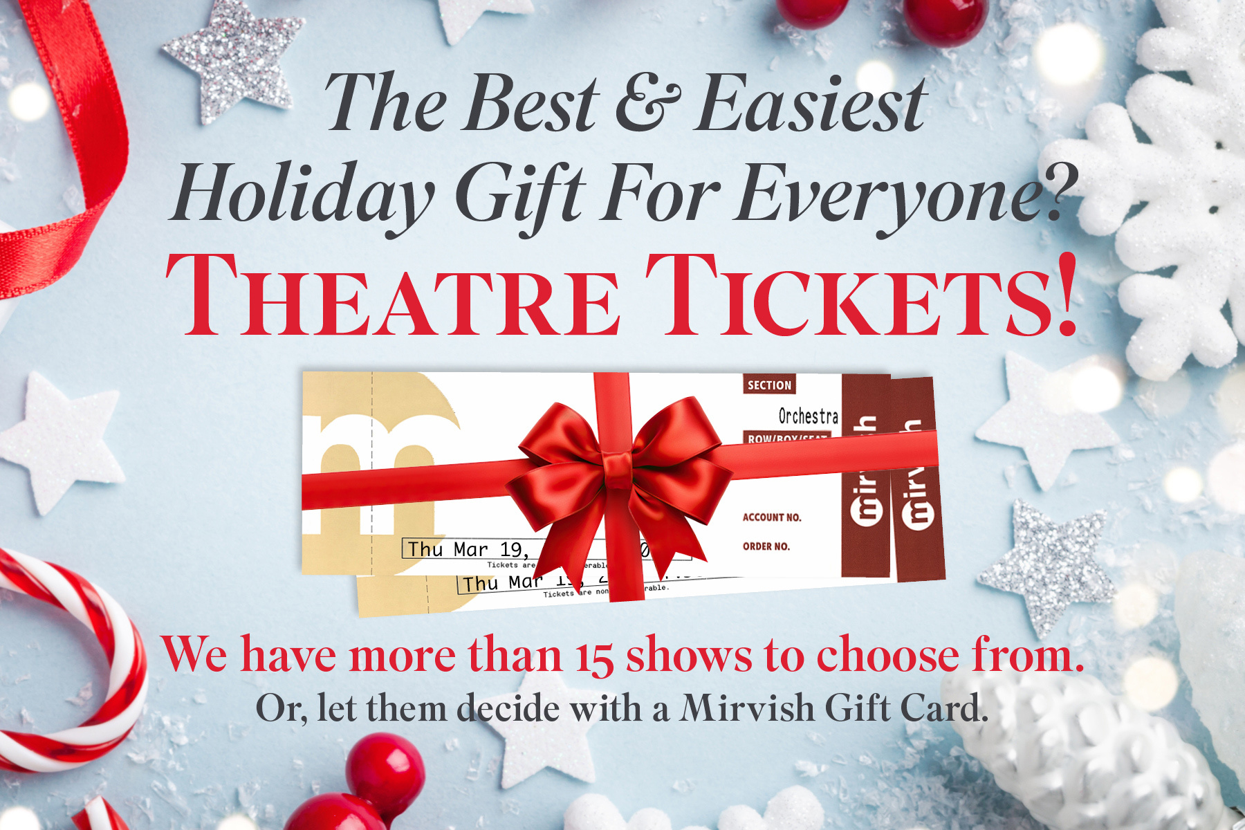 The Official Mirvish Website | Tickets to the Best Theatre in Toronto
